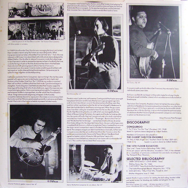 The Conqueroo “The Vulcan Gas Company” – ESTAÇÃO HISTORIAS MUSICAIS