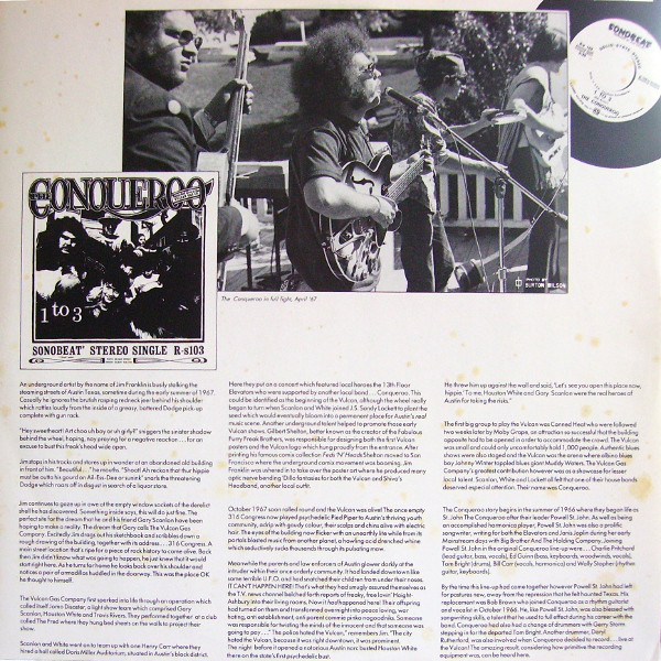 The Conqueroo “The Vulcan Gas Company” – ESTAÇÃO HISTORIAS MUSICAIS